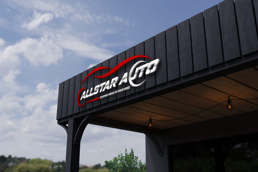 Allstar Auto - Logo Design - Grabby